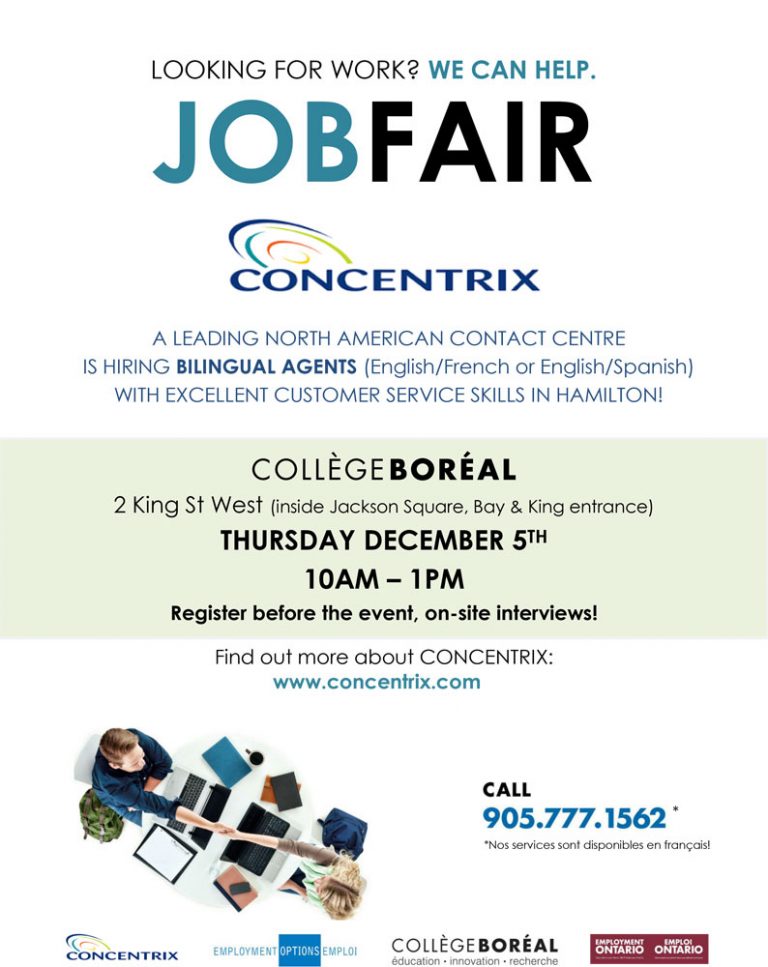 December-2019-Job-Fair-Concentrix - Employment Hamilton